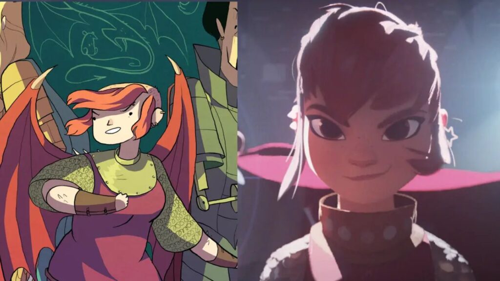 Netflix presenta el tráiler oficial de Nimona, su nueva película ...